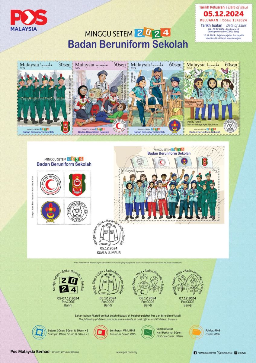 Next Issue: 05 December 2024 (PosCODE Bangi only) School Uniformed ...